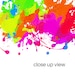 Neon Background Sublimation PNG | Abstract Splatter in Textured Neon ...