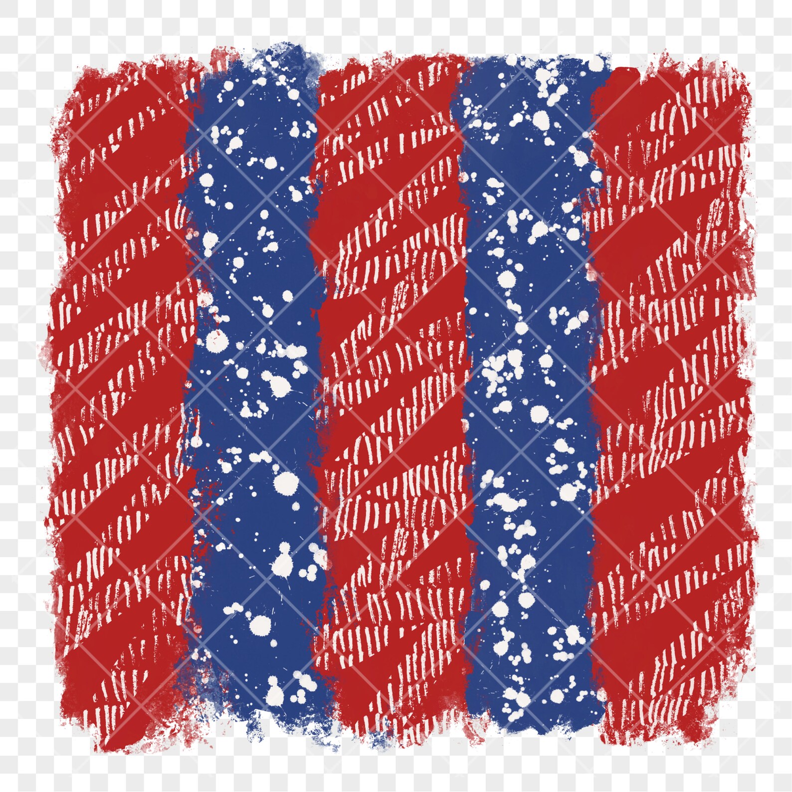 Red, White, and Blue Brush Stroke PNG, Patriotic Sublimation (digital ...