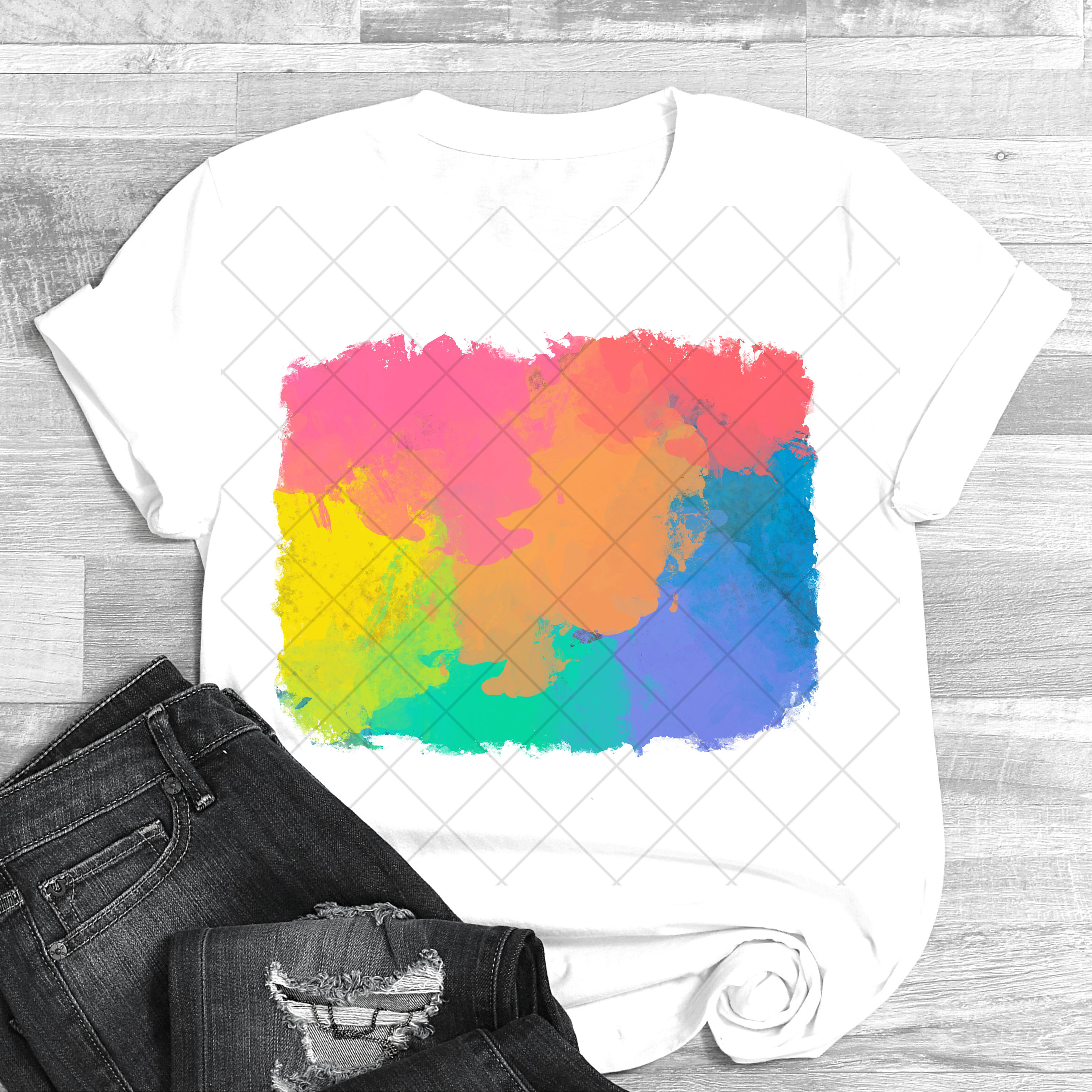 Sublimation PNG Background Bright Colors Textured Background - Etsy