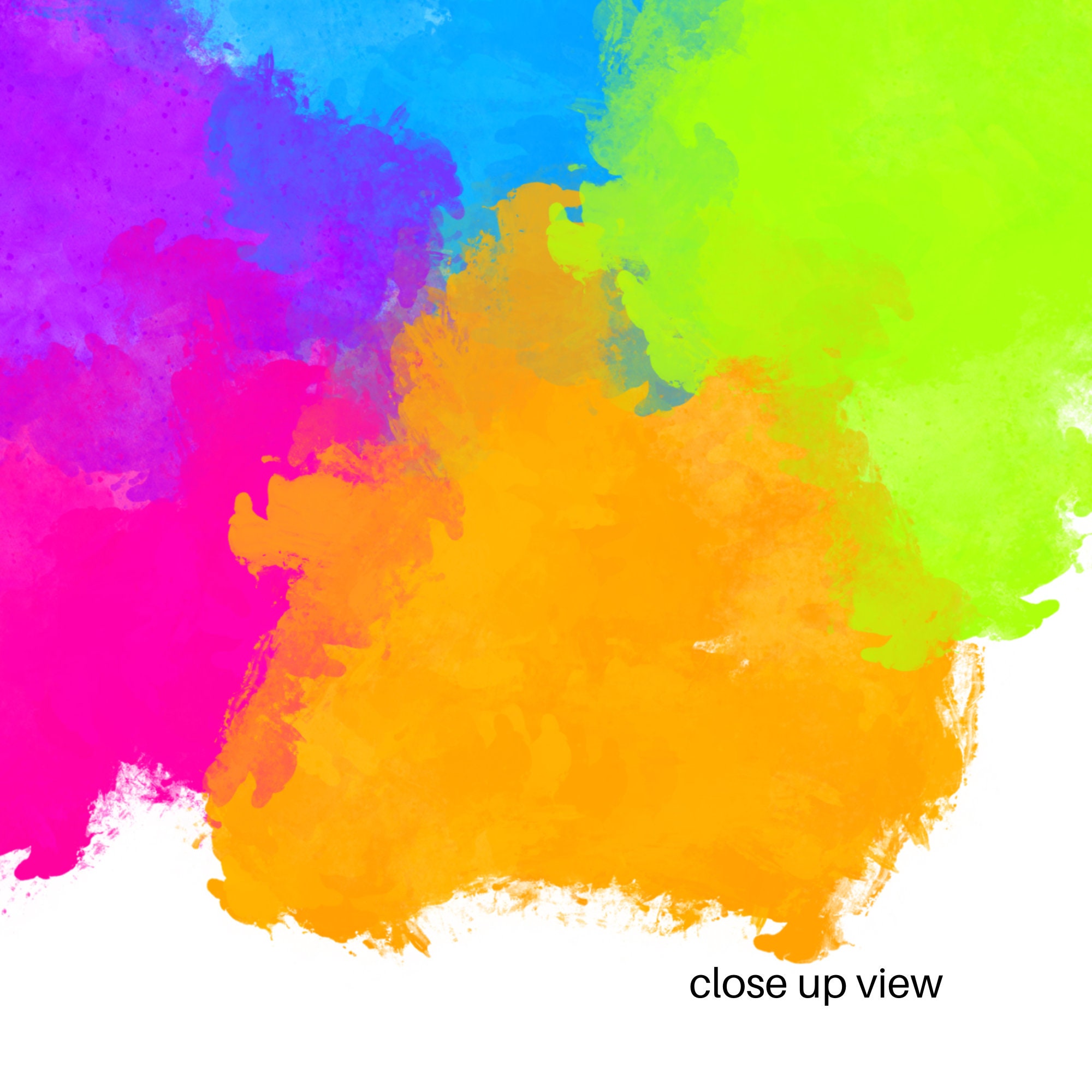 Neon Sublimation PNG | Neon Splash | Bright Colors Transparent PNG ...