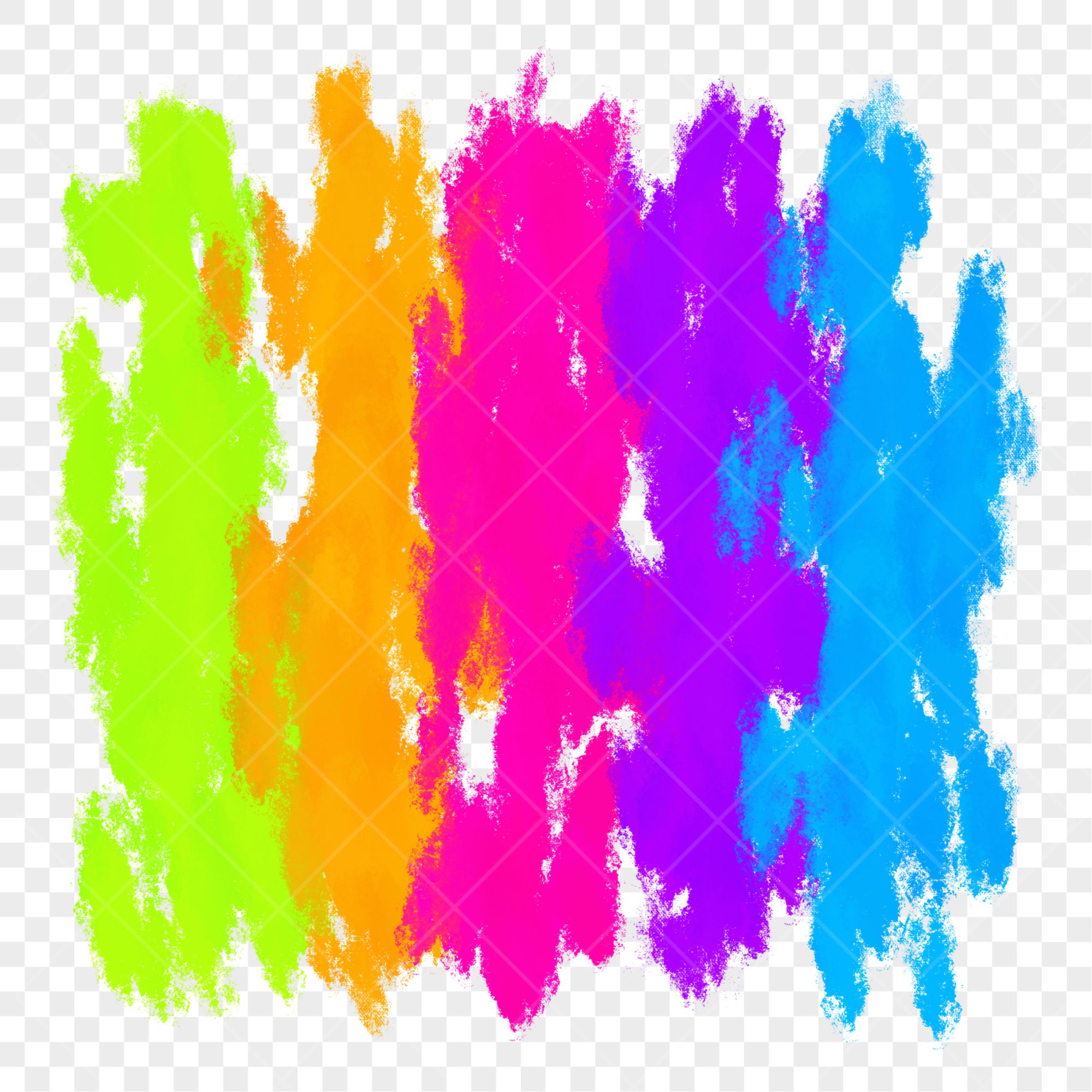 Neon Sublimation PNG | Neon Bokeh Lights | Bright Colors Transparent ...