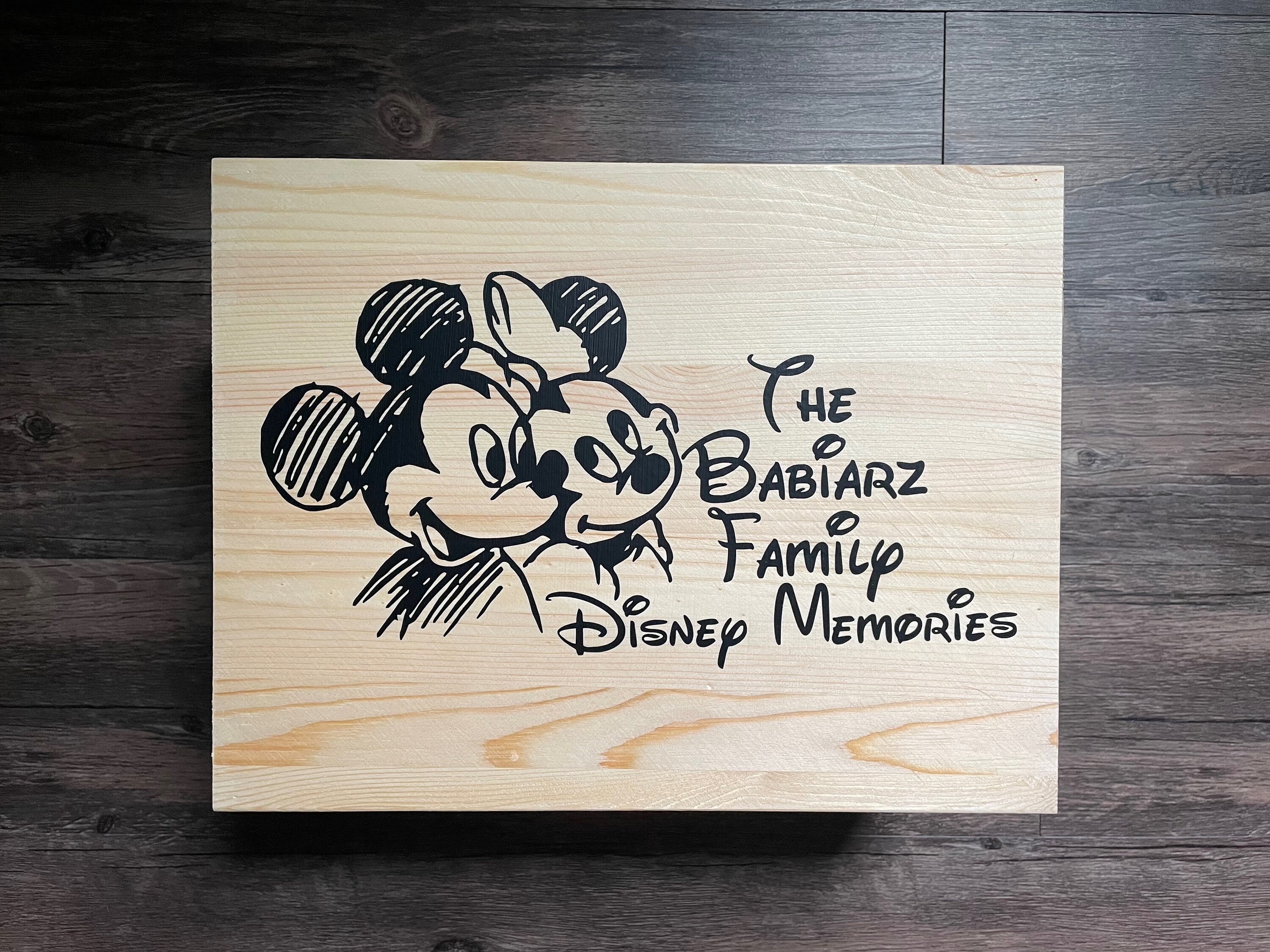 Disney - Memory Box - Etsy