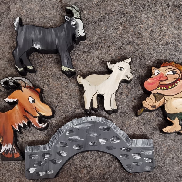Billy Goat Gruff - Etsy