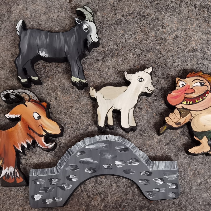 Billy Goat Gruff - Etsy