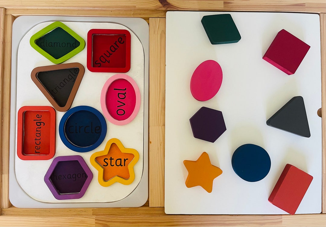 Multi Use Shapes Activity Flisat Insert - Etsy