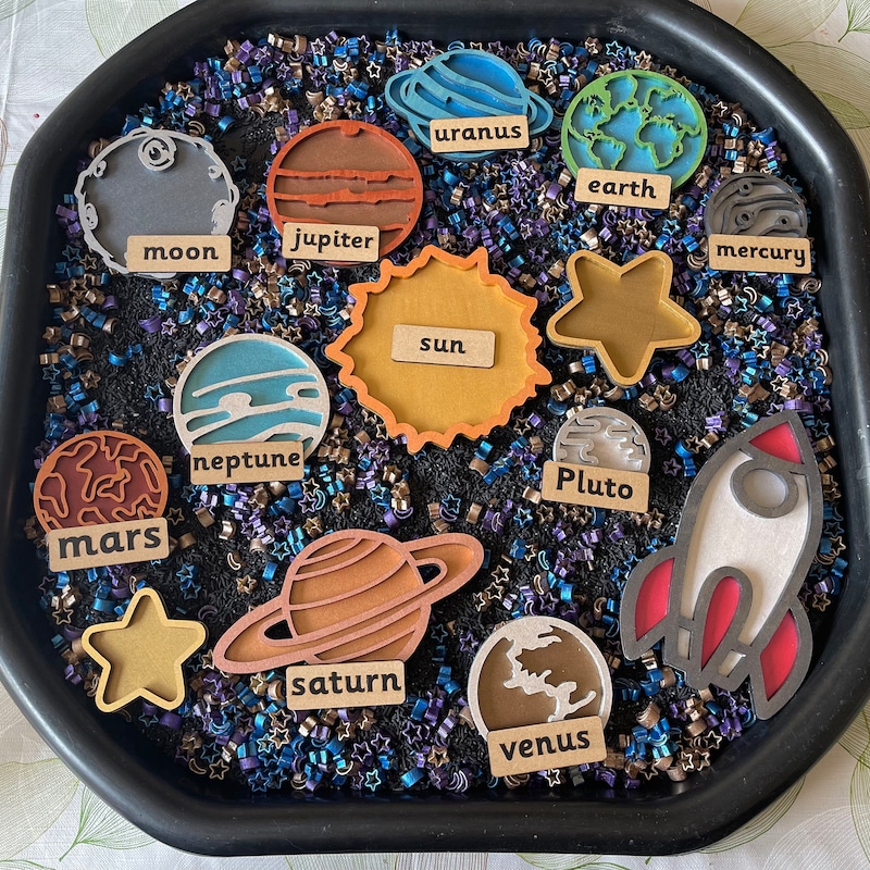 Space Tuff Tray - Etsy UK