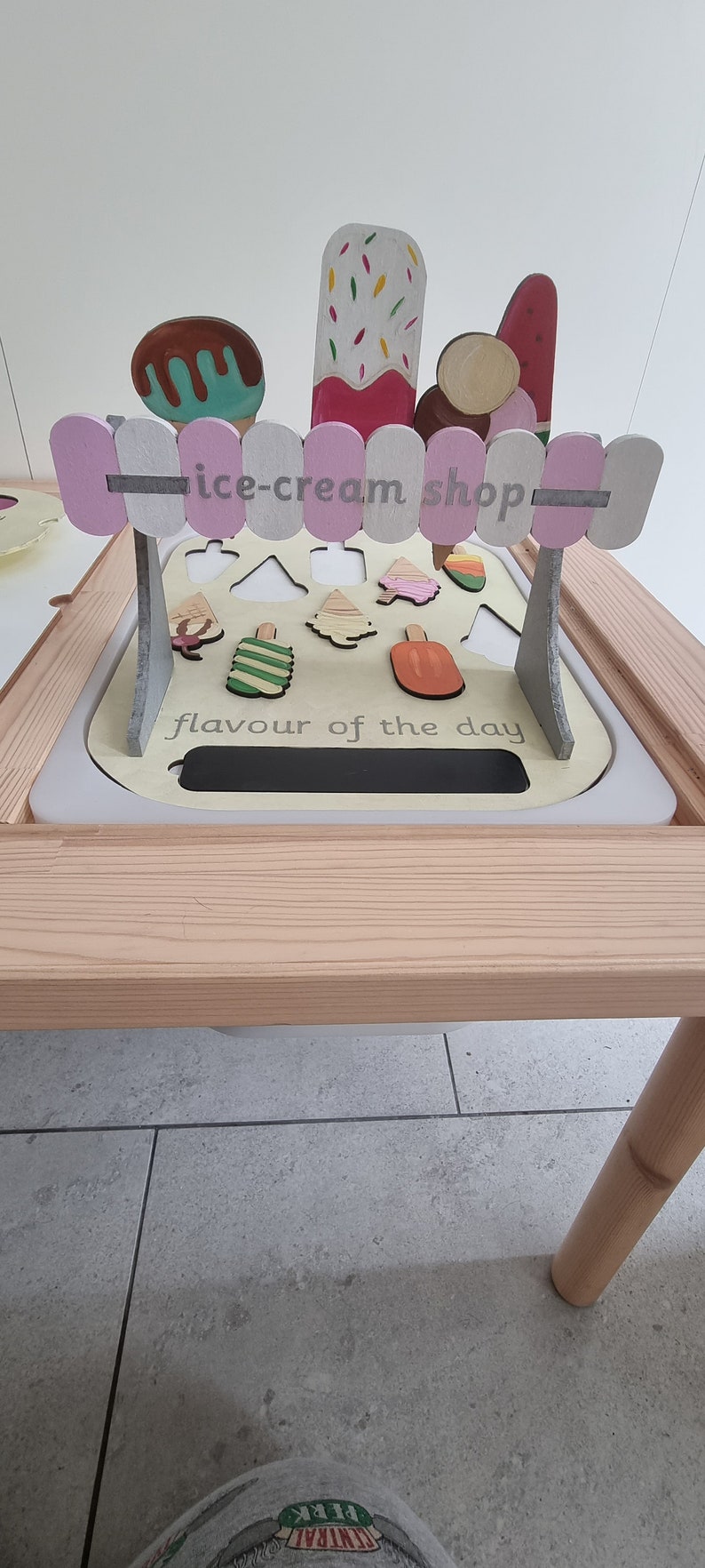 Ice Cream Shop Flisat Table Inserts - Etsy
