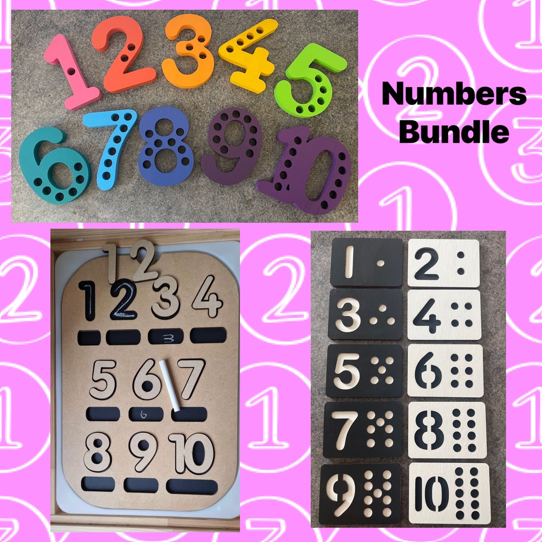 Numbers Bundle - Etsy