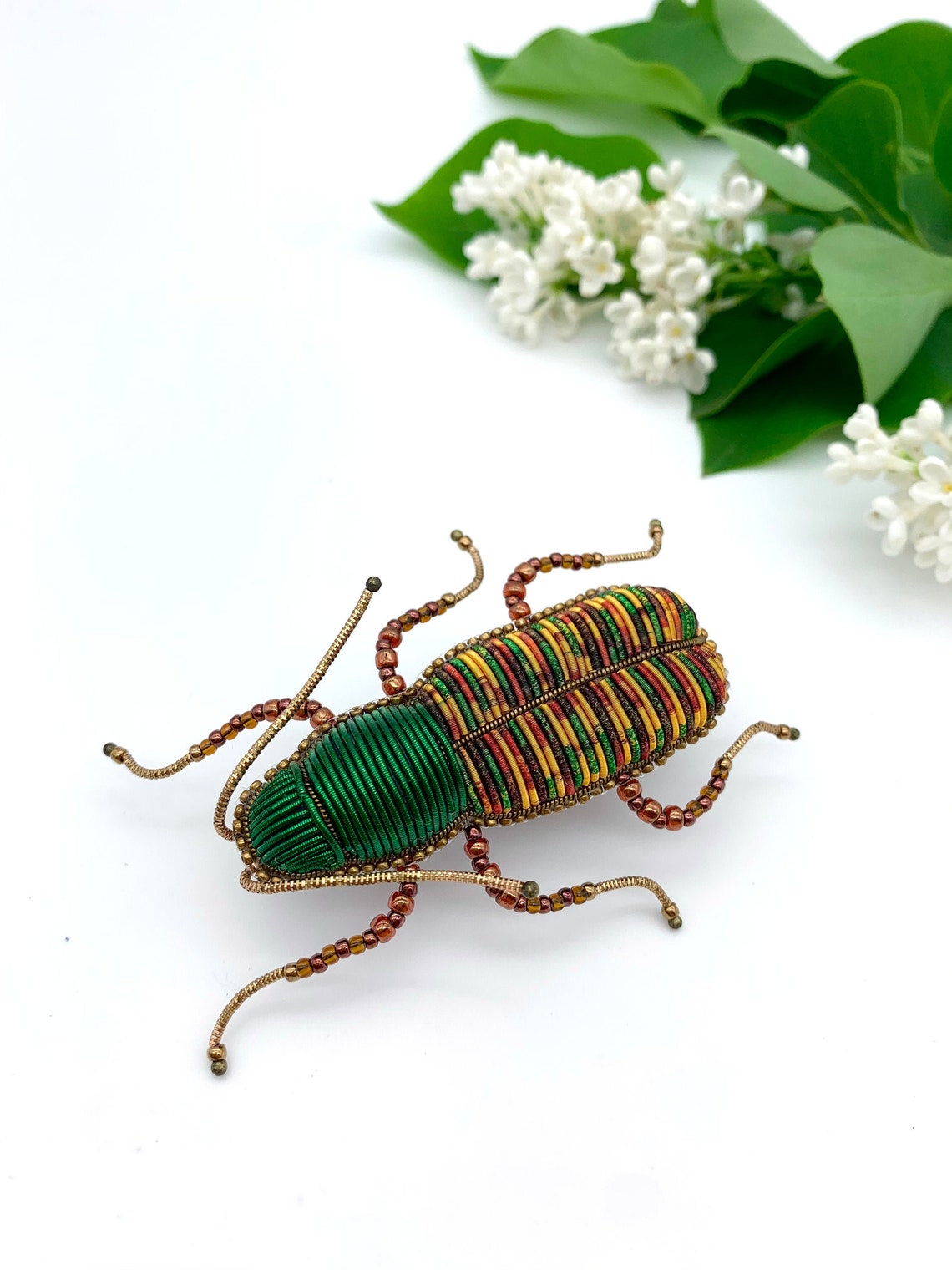 Brooch beetle Brooch cockroach Brooch pin beetle cockroach | Etsy