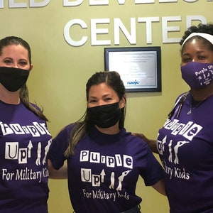 2024 Purple up Day Thank You Printable Digital Certificate 8.5 X 11 ...