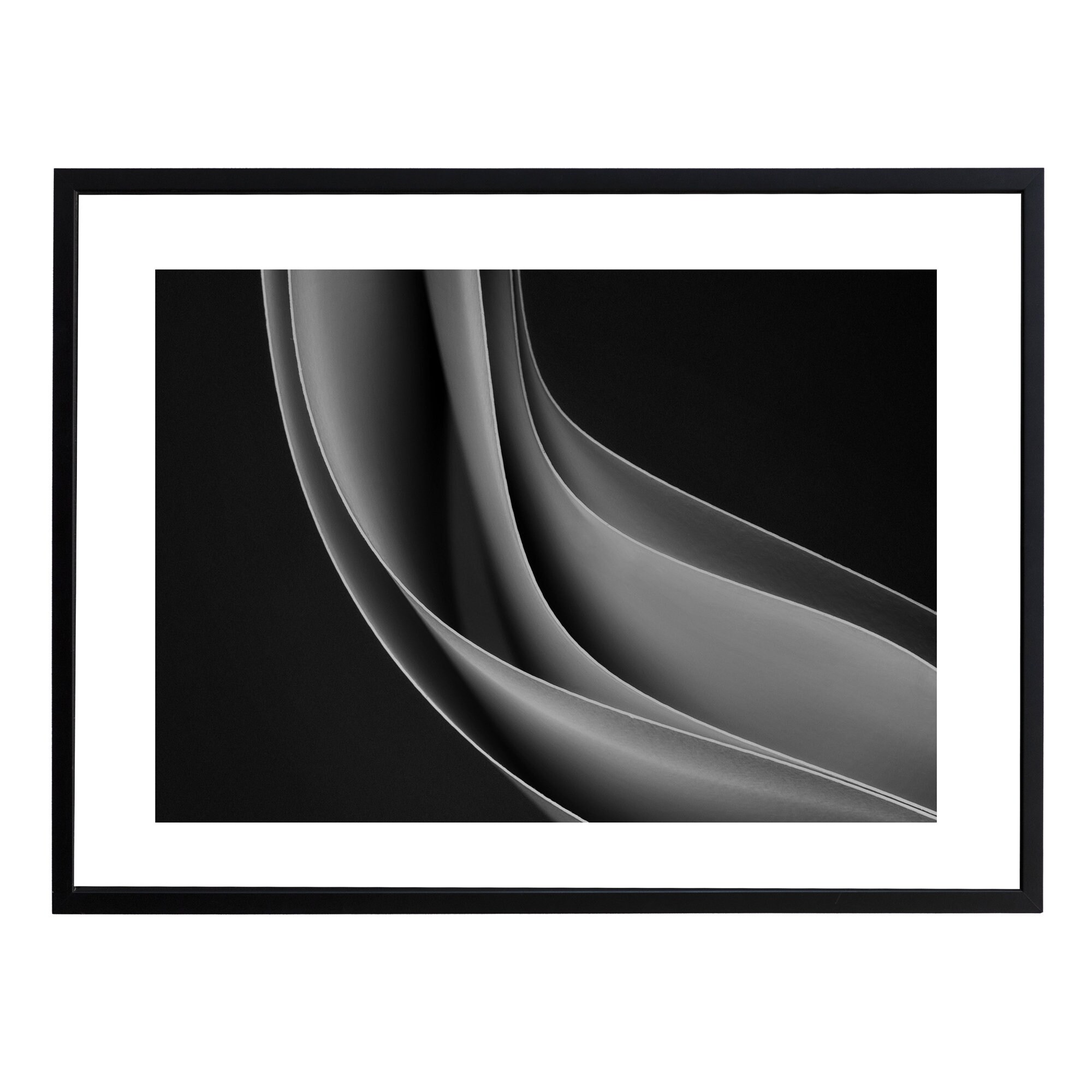 Abstract Monochrome Photograph Series 4 | Geometric Black and White ...