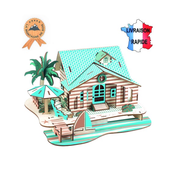 3d-wooden-puzzle-the-small-house-from-the-beach-building-game-etsy