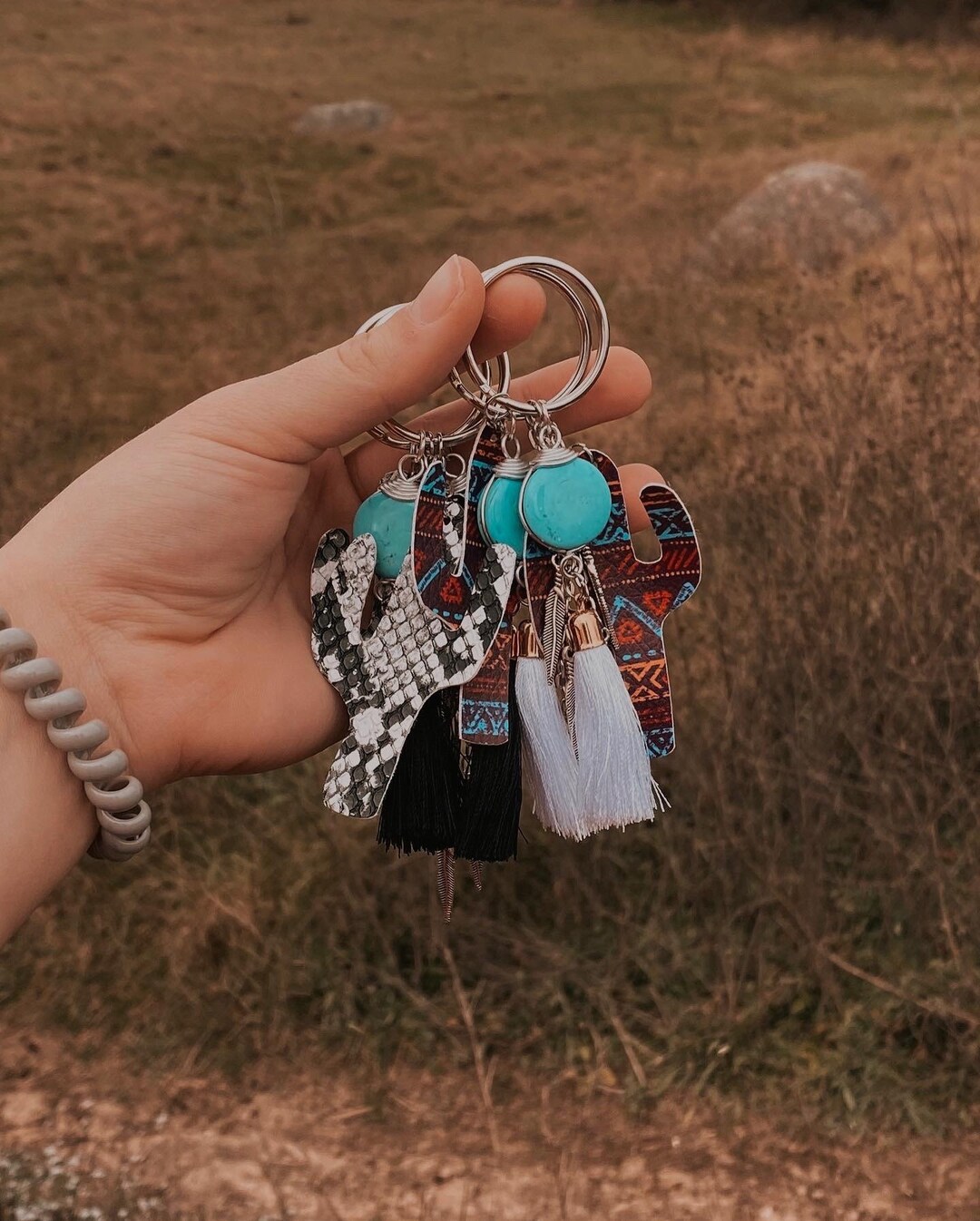 Western Keychains - Etsy