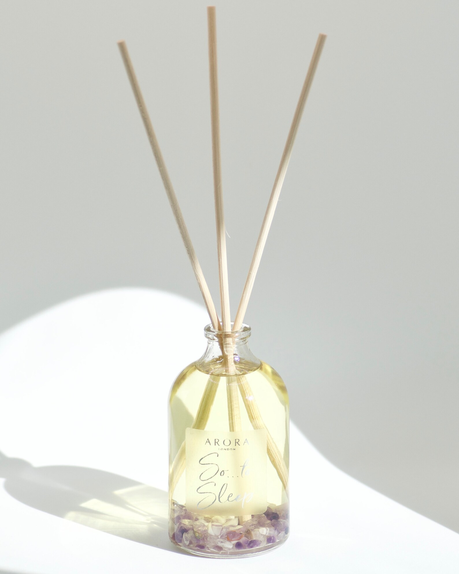 Amethyst Crystal Reed Diffuser Essential Oil Diffuser for - Etsy