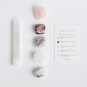 You Are Loved Crystal Kit, Crystals for Love, Crystal Sets, Crystal ...