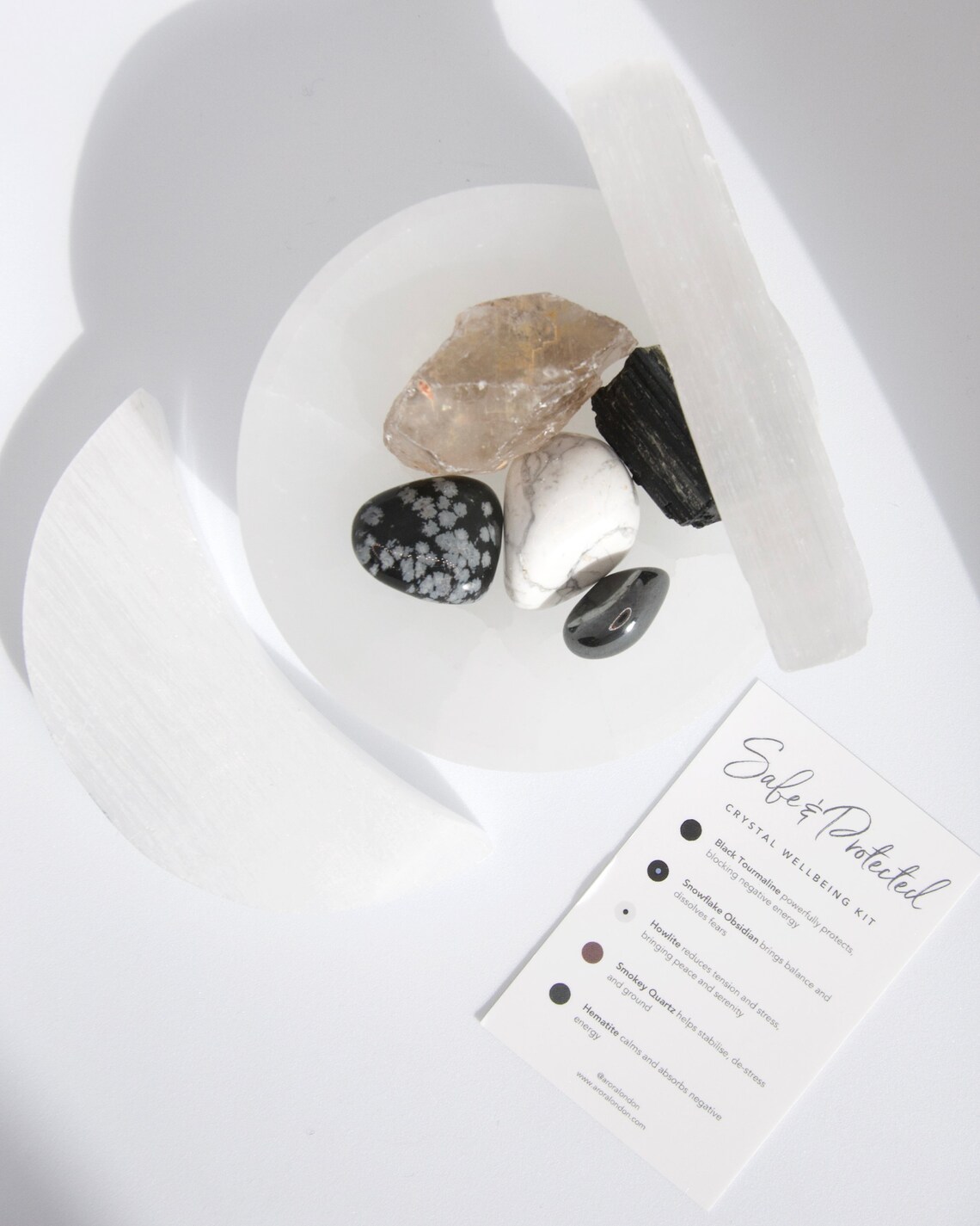 Safe & Protected Crystal Kit Crystal Set Crystals for - Etsy