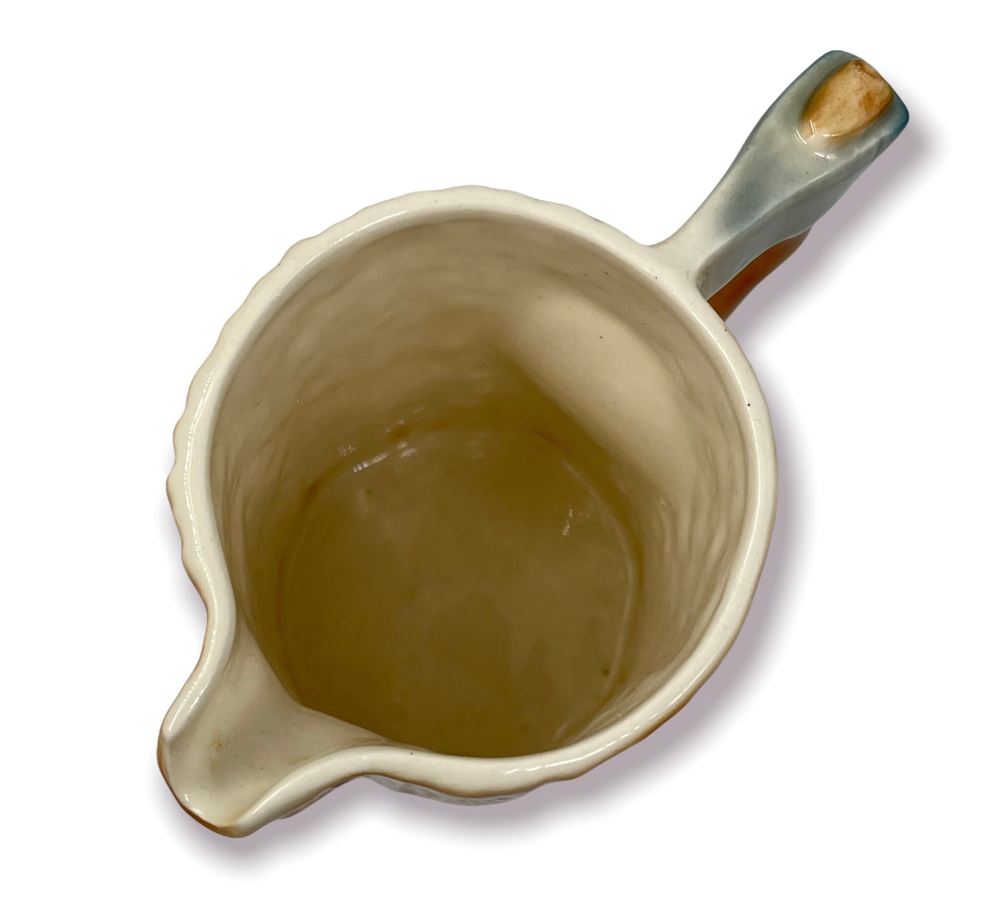 Czechoslovakia Ceramic Pottery Tree and Axe Handled Pitcher - Etsy