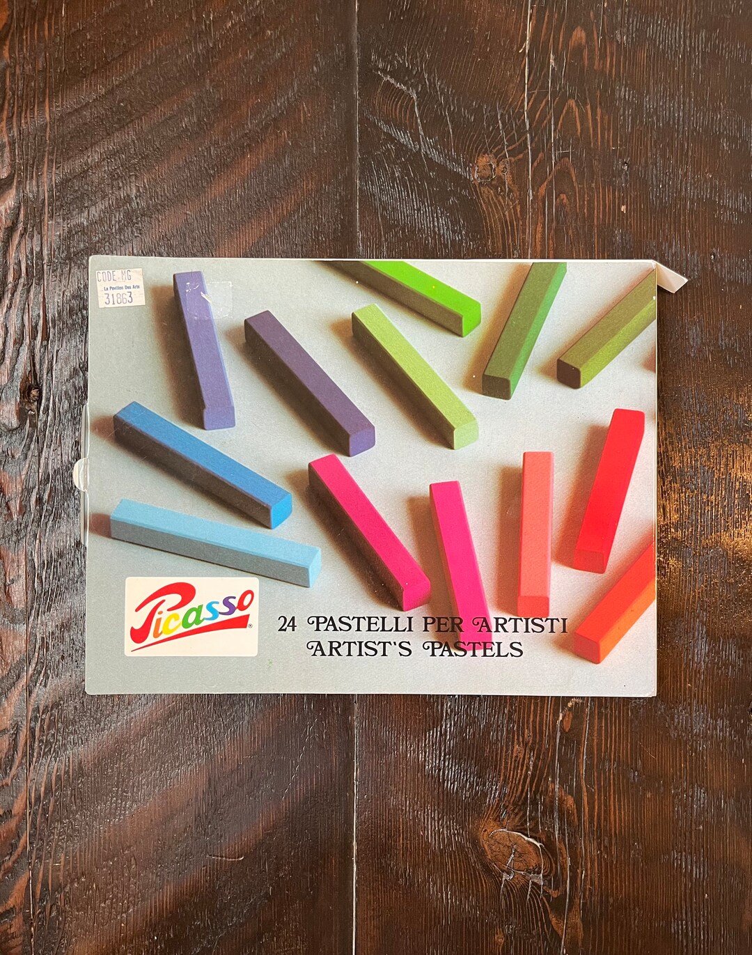 Vintage Picasso Italy 24 Artist’s Pastels Set - Etsy