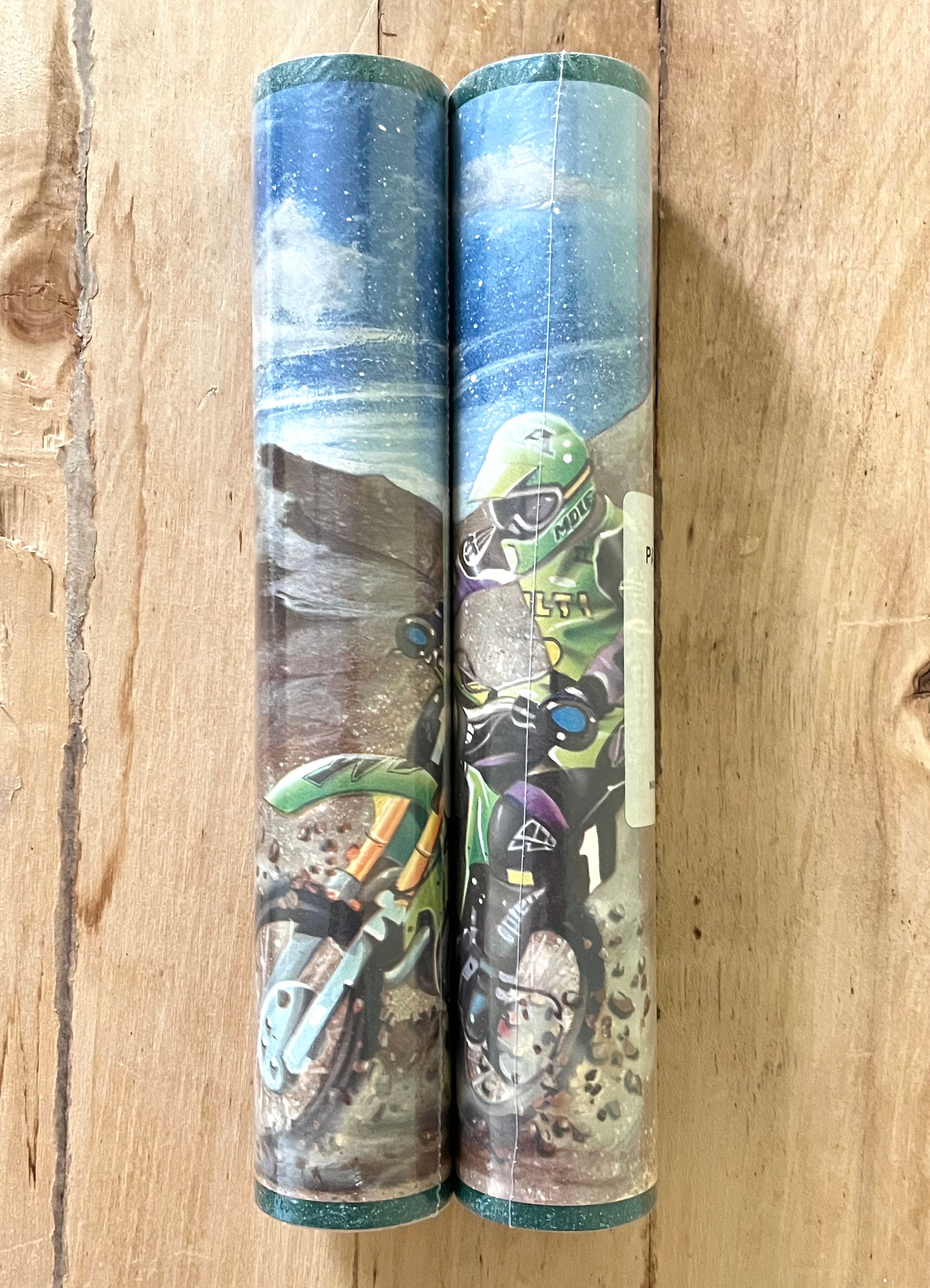 Vintage Motorbike Border Wallpaper 10 Yards - Etsy