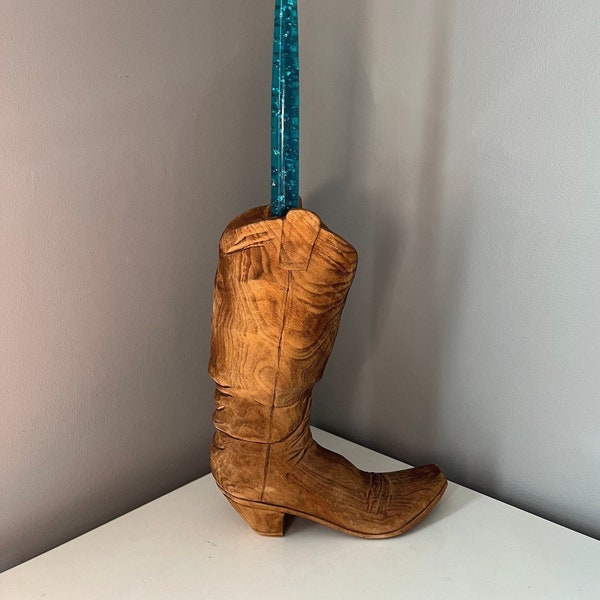 Carved Cowboy - Etsy