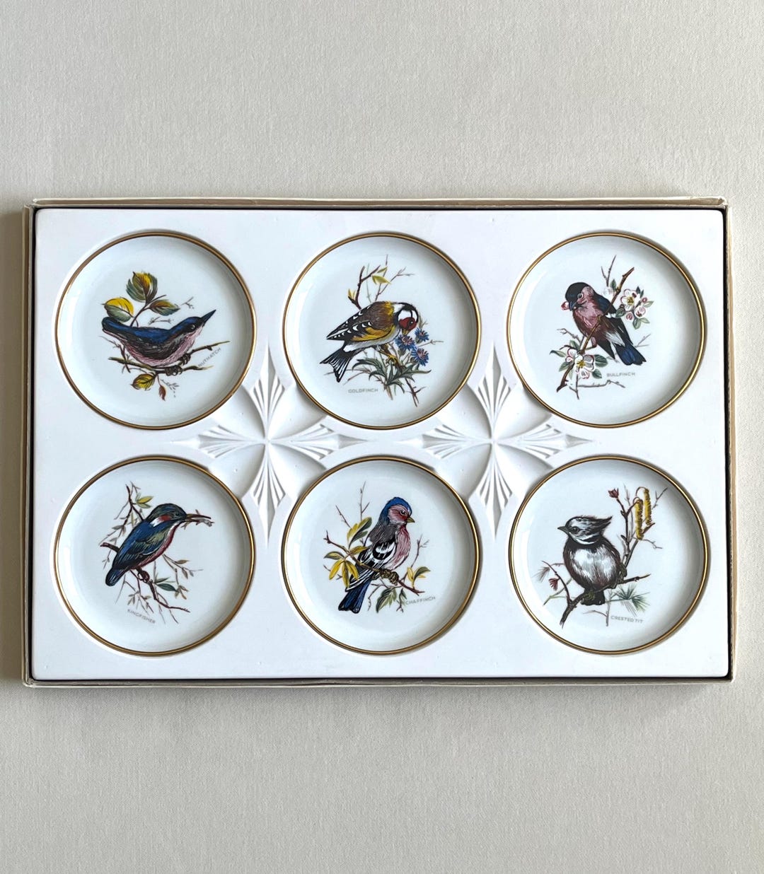 Set of 6 Kaiser West Germany Bird Plates 4 - Etsy
