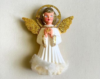 Vintage Angel Tree Topper Light up Tree Topper 1980s Tree Topper ...