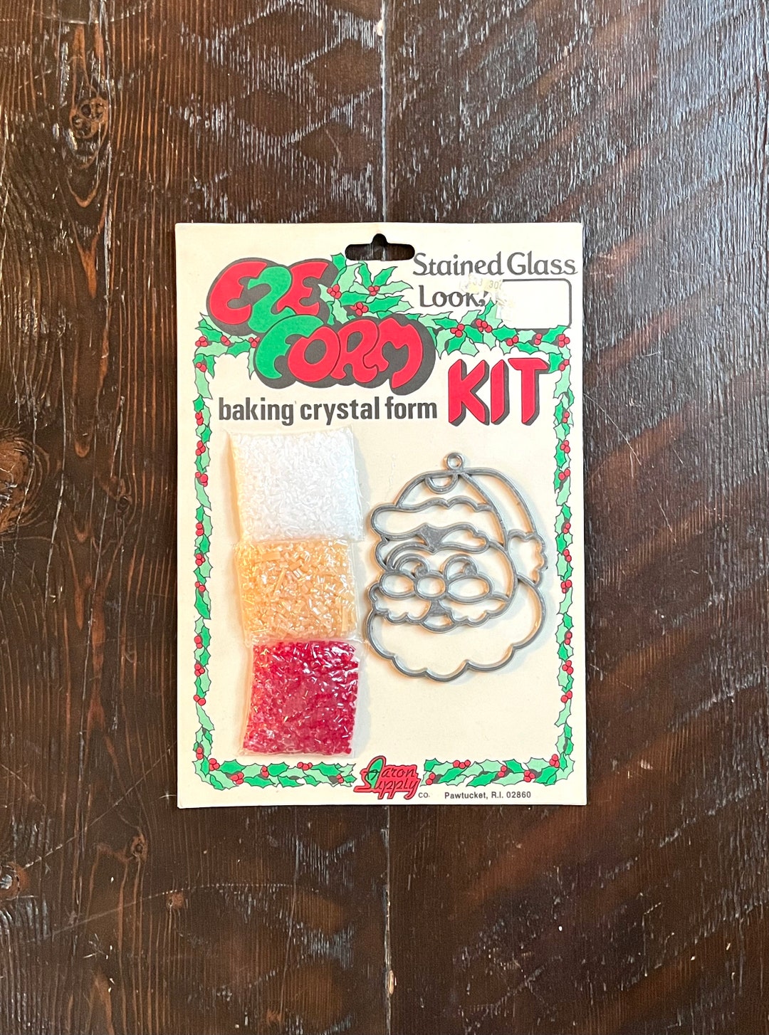 Vintage EZE Form Santa Baking Crystal Kit - Etsy