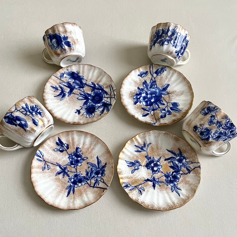 Flow Blue Tea Cup - Etsy