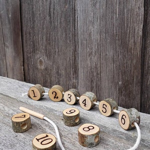 Number Lacing Activity - Etsy