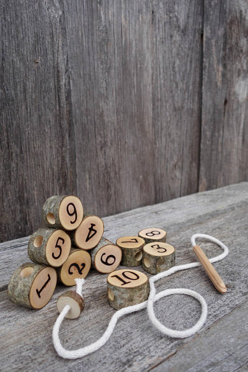 Number Lacing Activity - Etsy