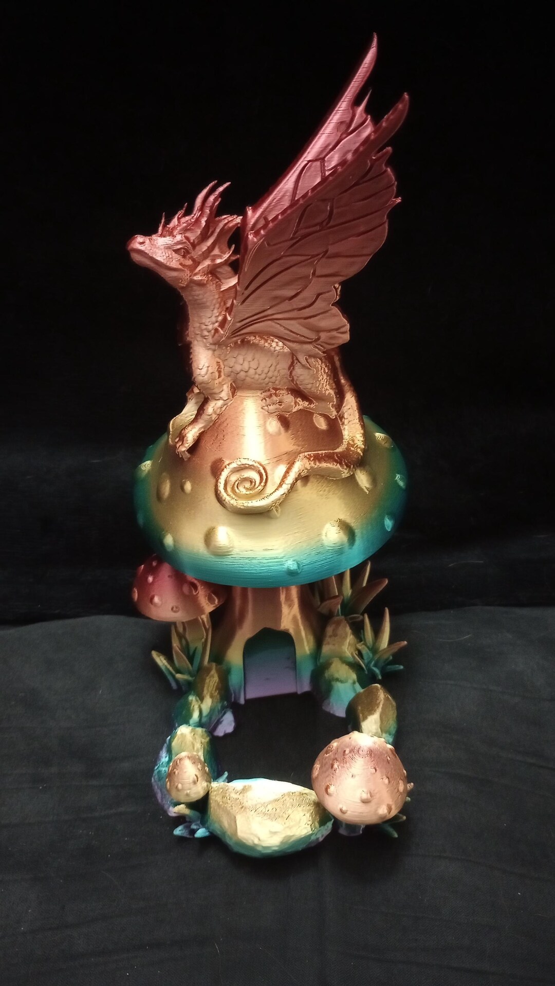 Fatesend Feymoon Fey Dragon Dice Tower/dice Vault - Etsy
