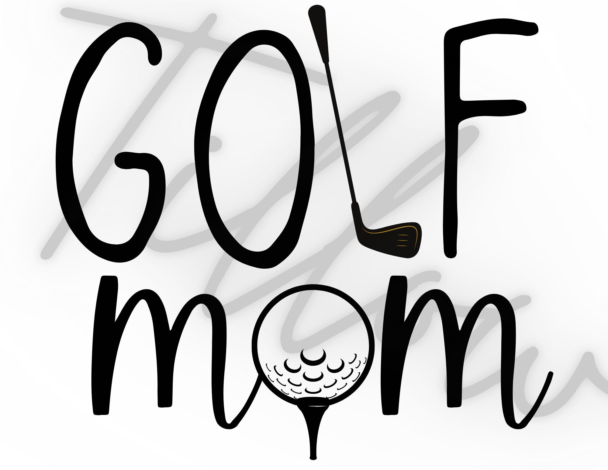 Golf Mom Design Golf Mom Png Golf Mom Digital Download Golf Mom - Etsy