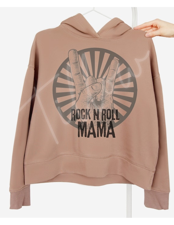 Rock N Roll Mama Digital Download PNG Sublimation Design | Etsy