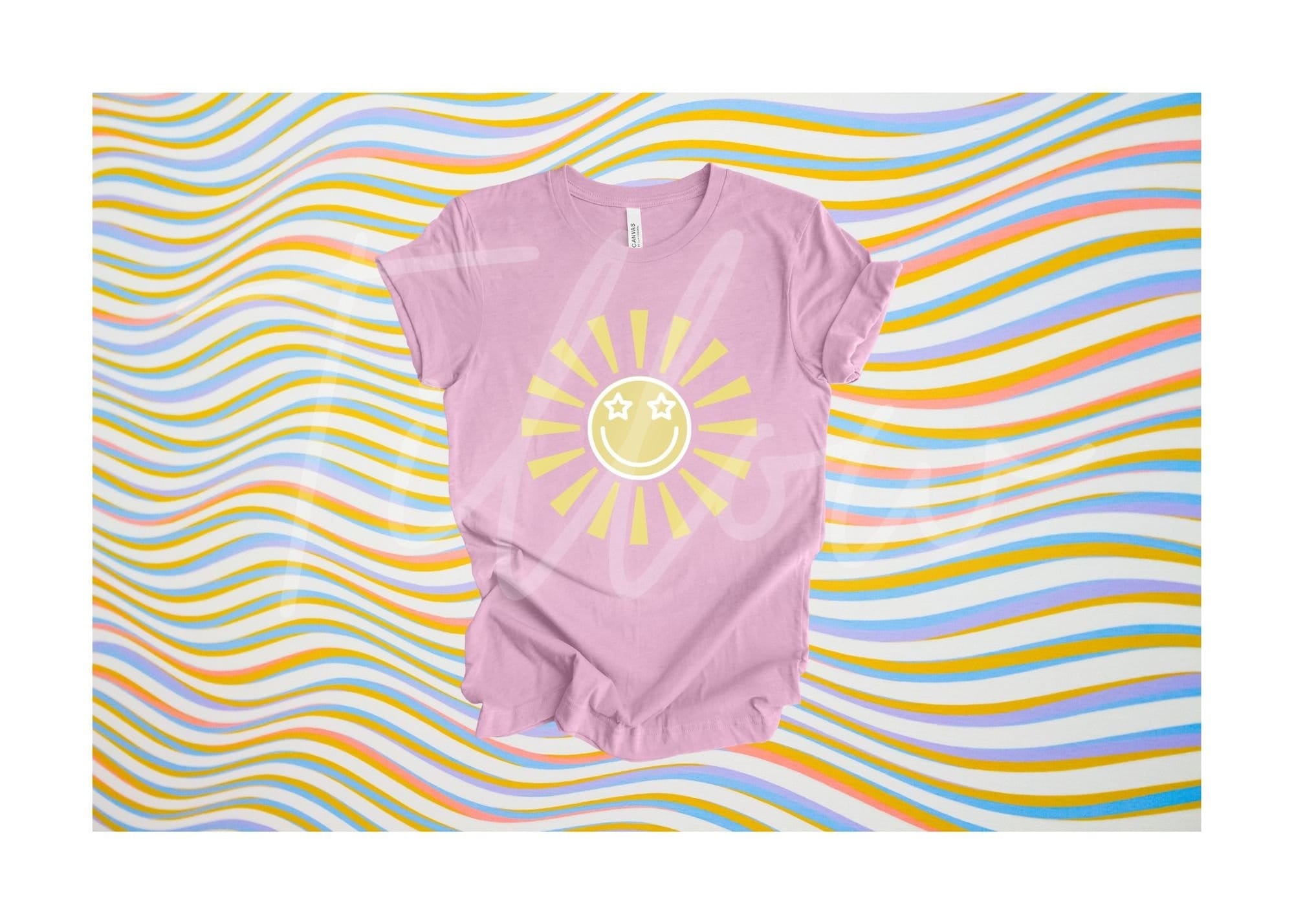 Sunny Smiley Face PNG, Smiley Face PNG, Sublimation Design, Screen ...
