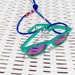Kids Eyeglass Strap. Blue Kids Strong Eyeglass Cord With Colourful ...