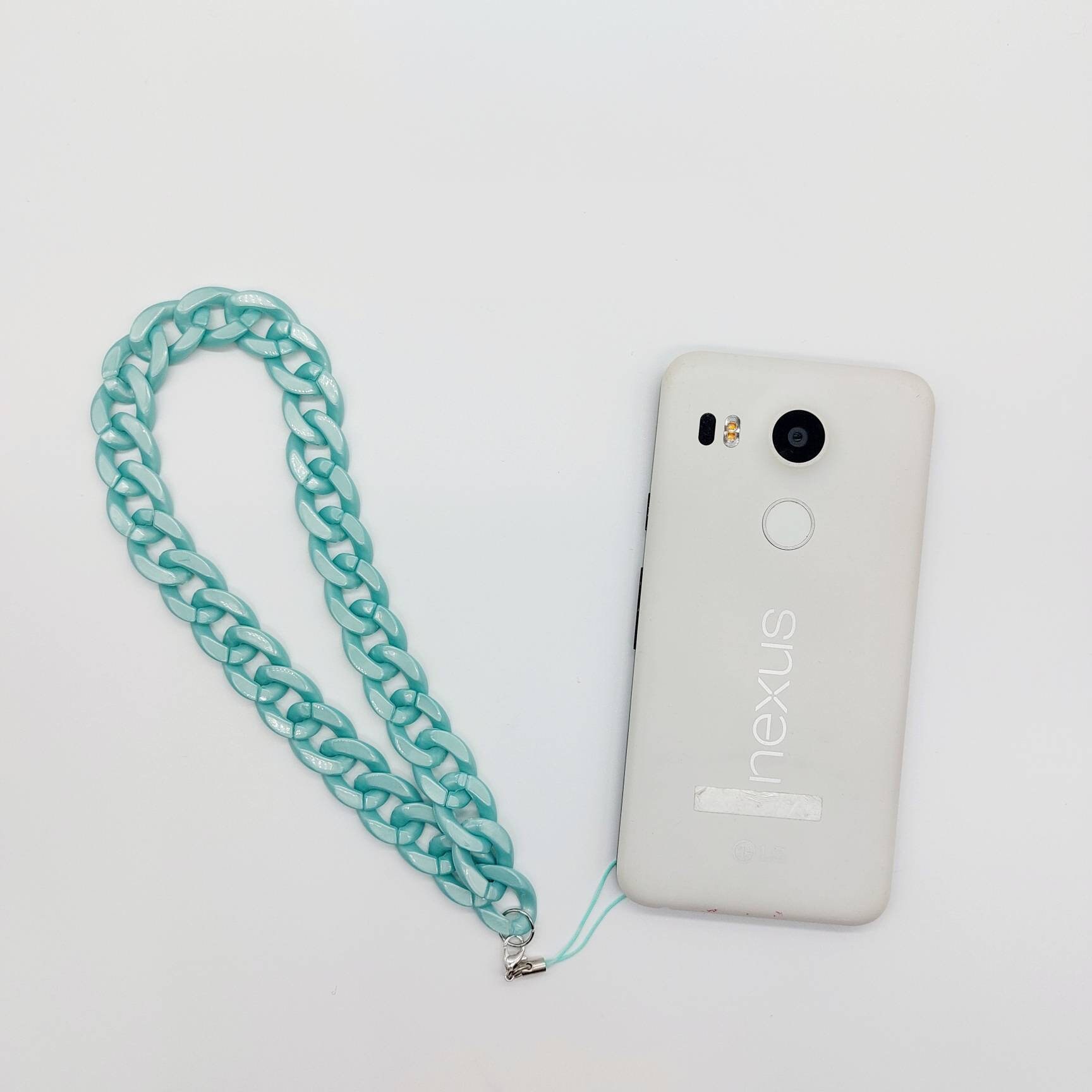 Pastel Phone Cord. Phone Chains. Phone Straps. Handmade Opaque Acrylic ...