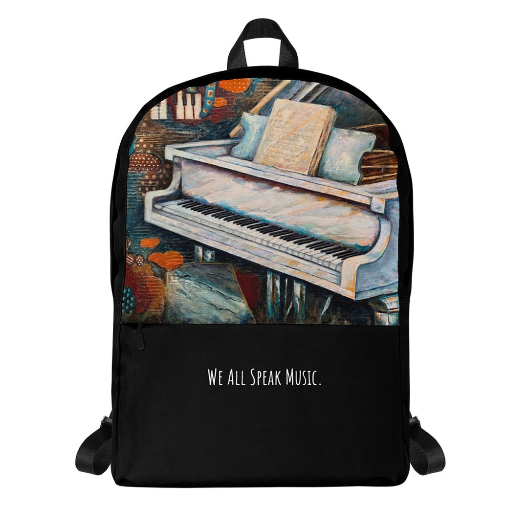 Piano Backpack Back-to-school Backpack Musician Backpack Backpack for ...