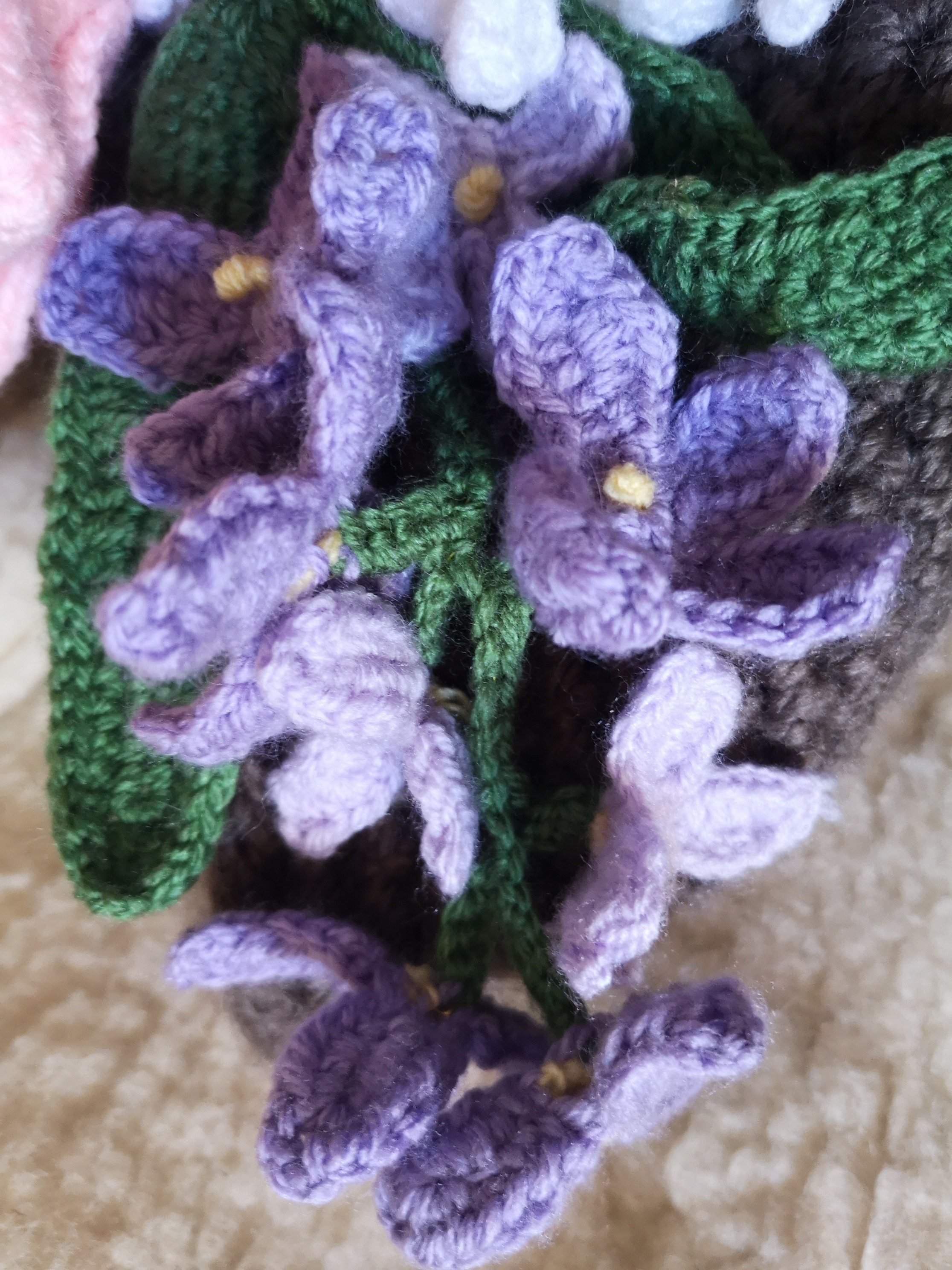 Crochet Flower Basket PDF Pattern - Etsy