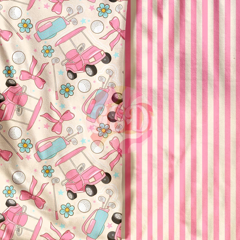Girly Fabric - Etsy