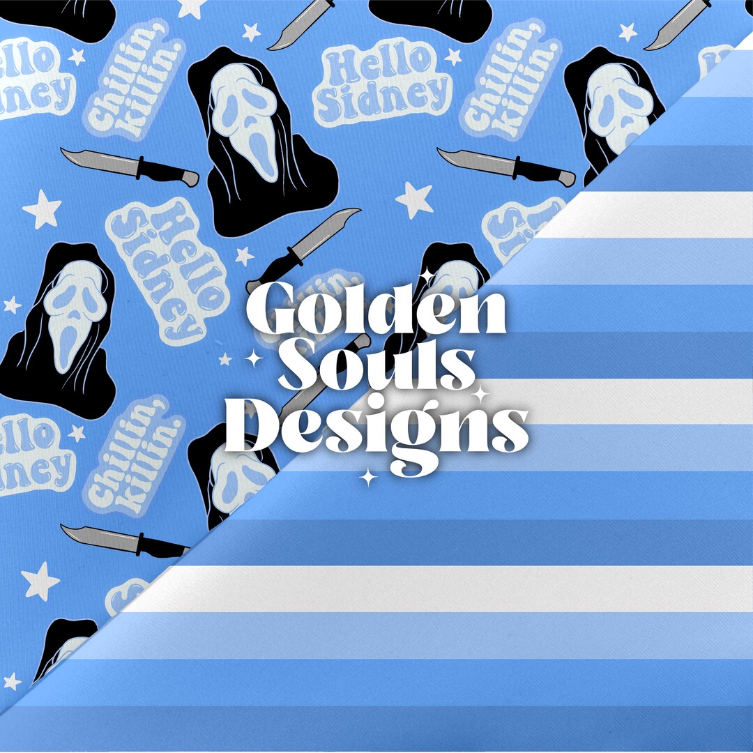 Chillin, Killin - Halloween Fall Seamless Digital Design, Two Files ...