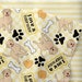 Yellow Lab & Stripes Labrador, Cute Dogs, Seamless Digital Design, Two ...