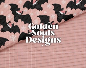 Pink Bats Pattern - Etsy