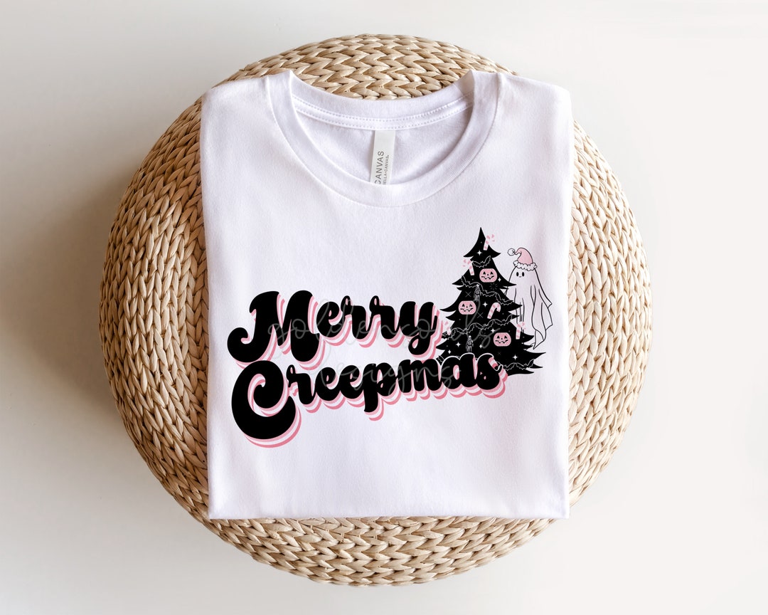 Merry Creepmas - PNG File Digital Design, Fabric Shirt Sublimation ...