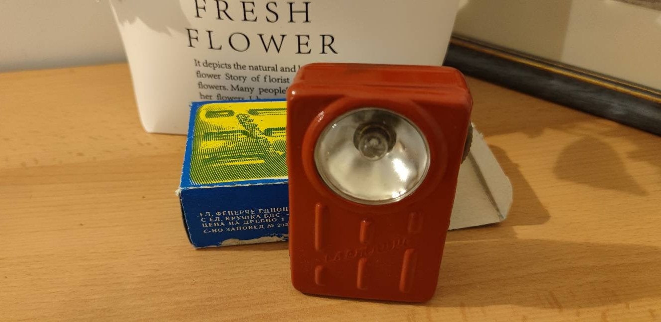 Camping Latern Brown Vintage Flashlight Vintage Nightlight Hand Signal ...