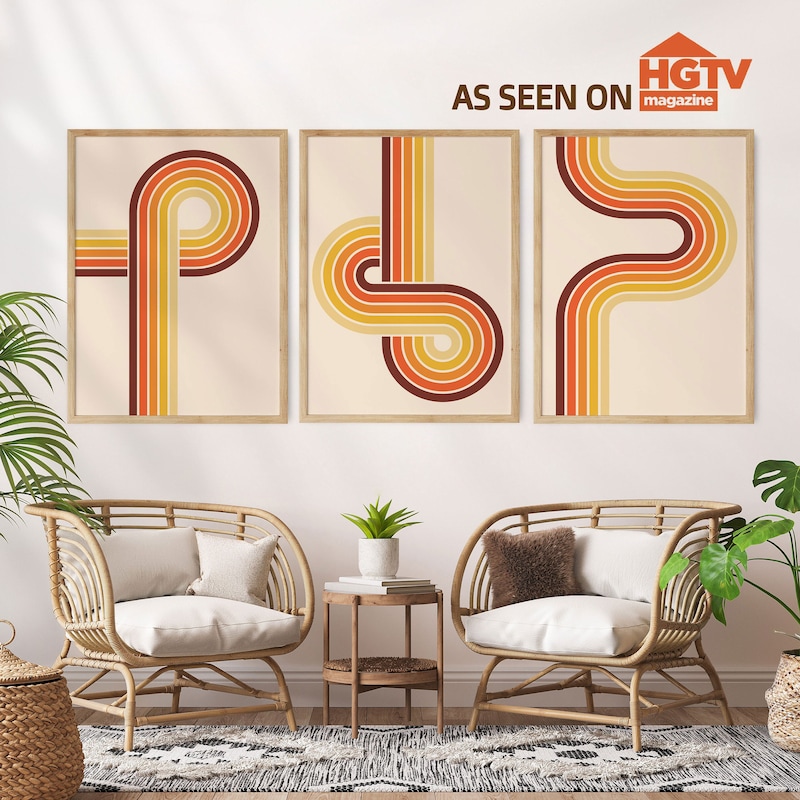 70s Wall Art - Etsy