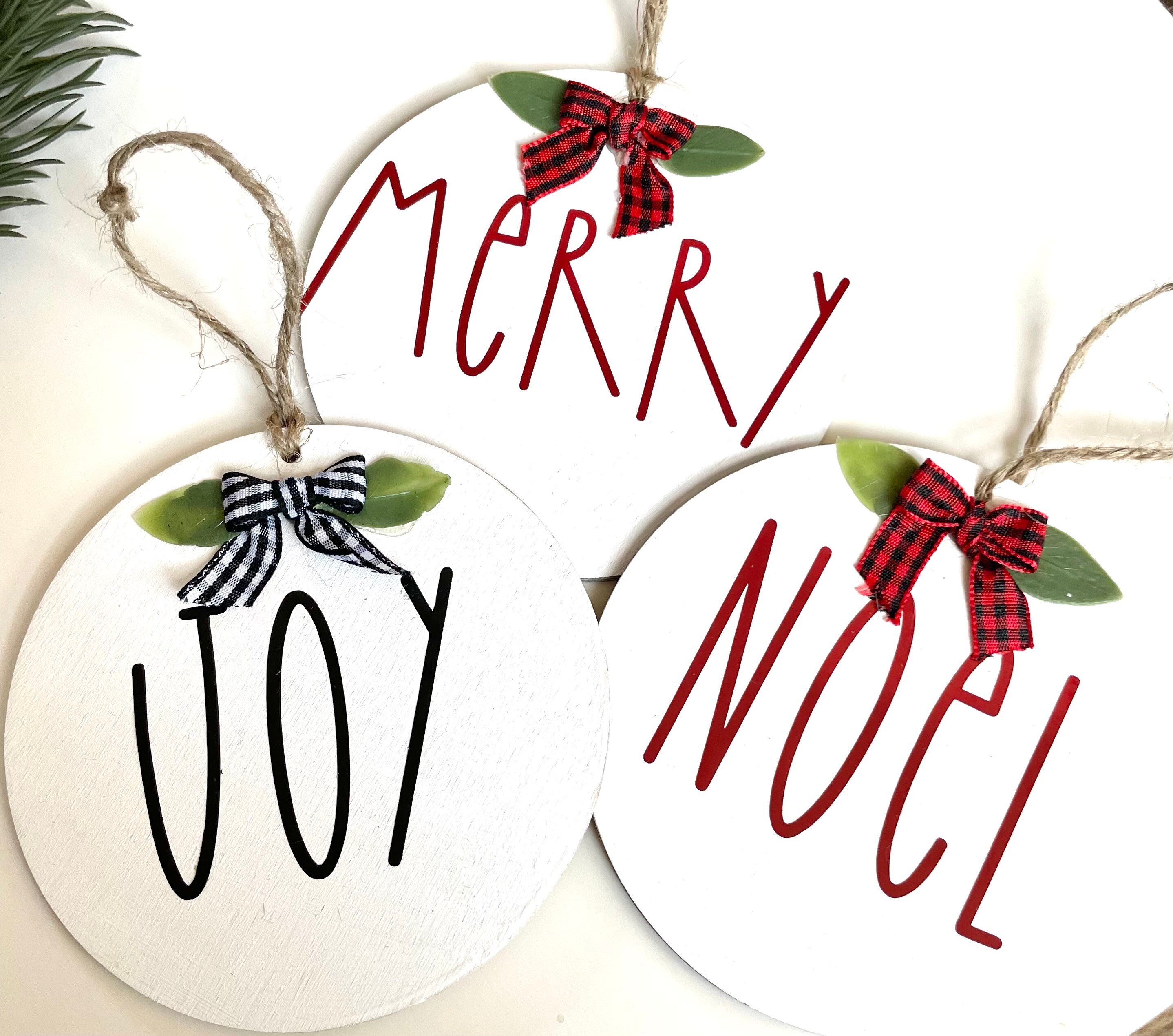 Shiplap farmhouse Ornament Rae Dunn Christmas Ornaments Custom Ornament ...