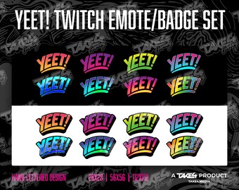 Yeet Emote Twitch - Etsy