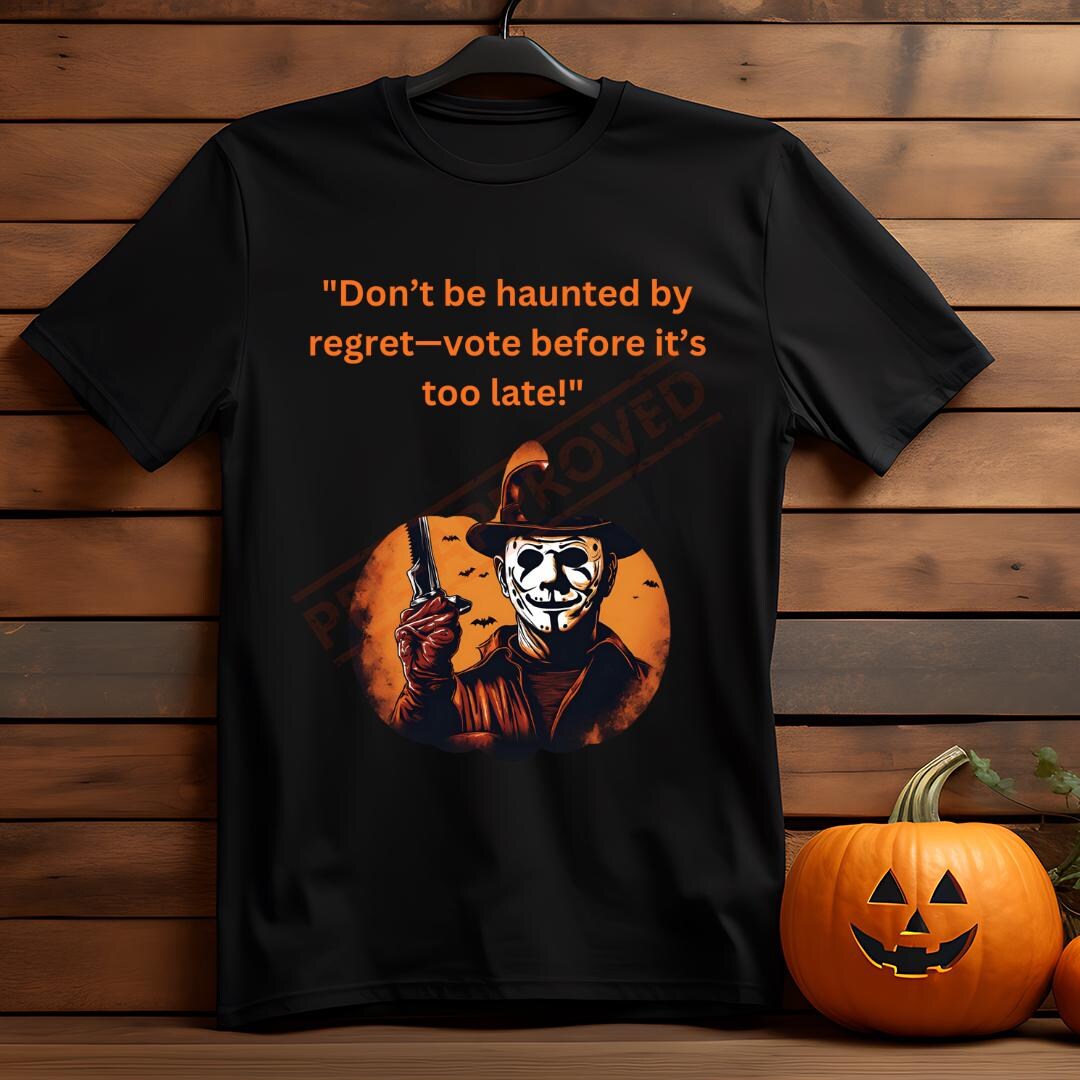 Scary Voting Halloween PNG Image - Etsy