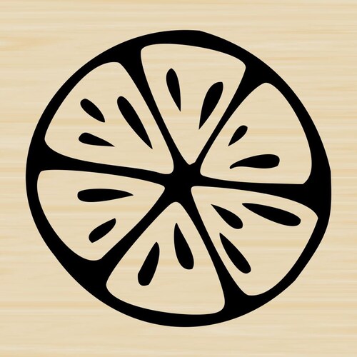 Lemon Rubber Stamp Stamps for Card Making Citrus Stamp - Etsy