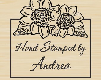 Custom Hand Stamp | Etsy